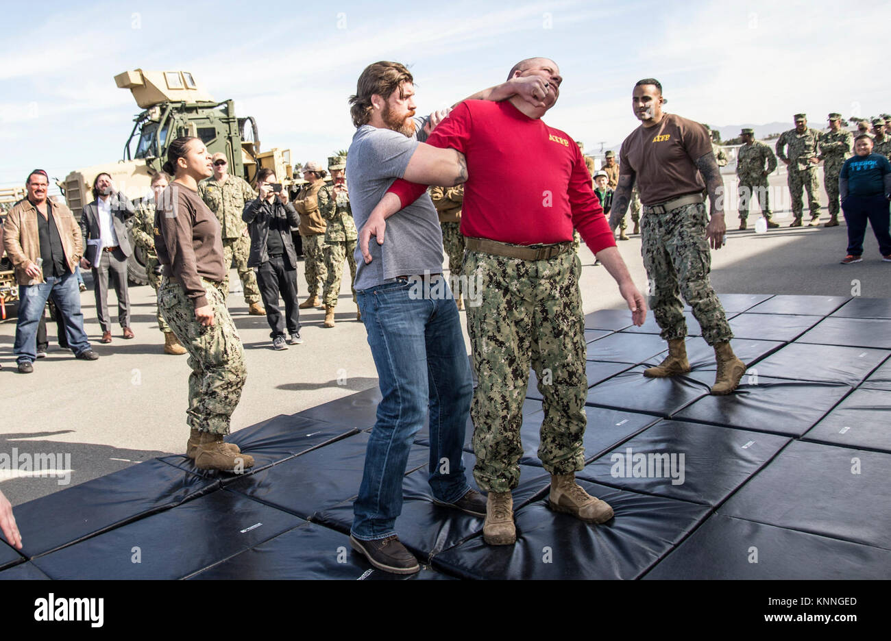 IMPERIAL BEACH, Calif., (Dec. 5, 2017) Steve Cutler, World Wrestling ...