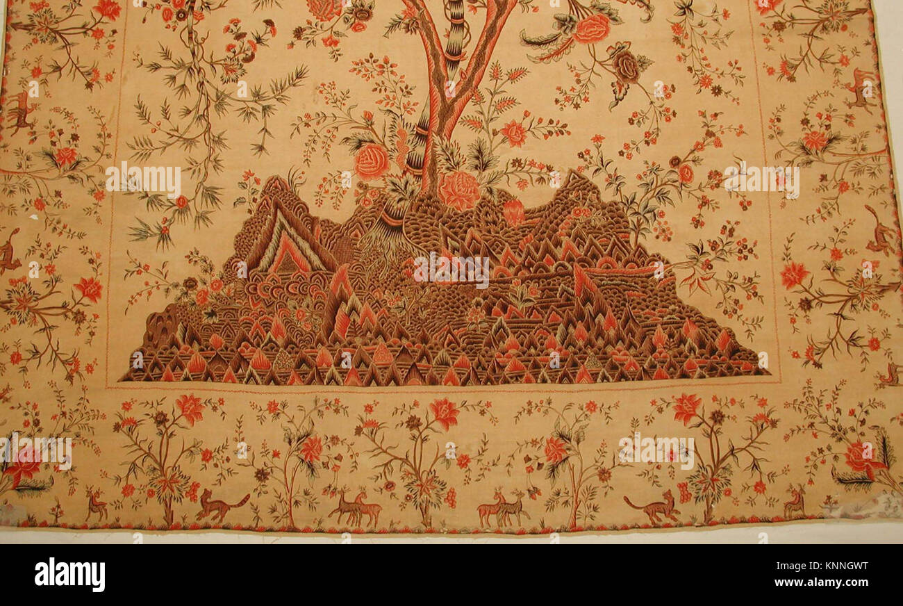 Palampore bed cover variant from The Metropolitan Museum of Art ...