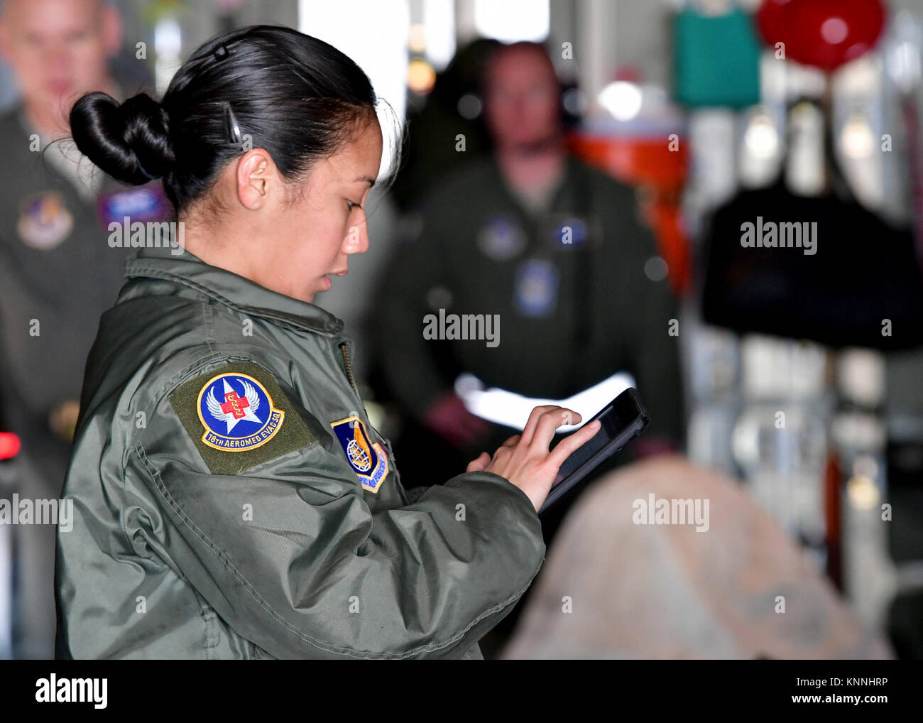 U.S. Air Force Staff Sgt. Andrea Miles, 18th Aerospace Medicine ...