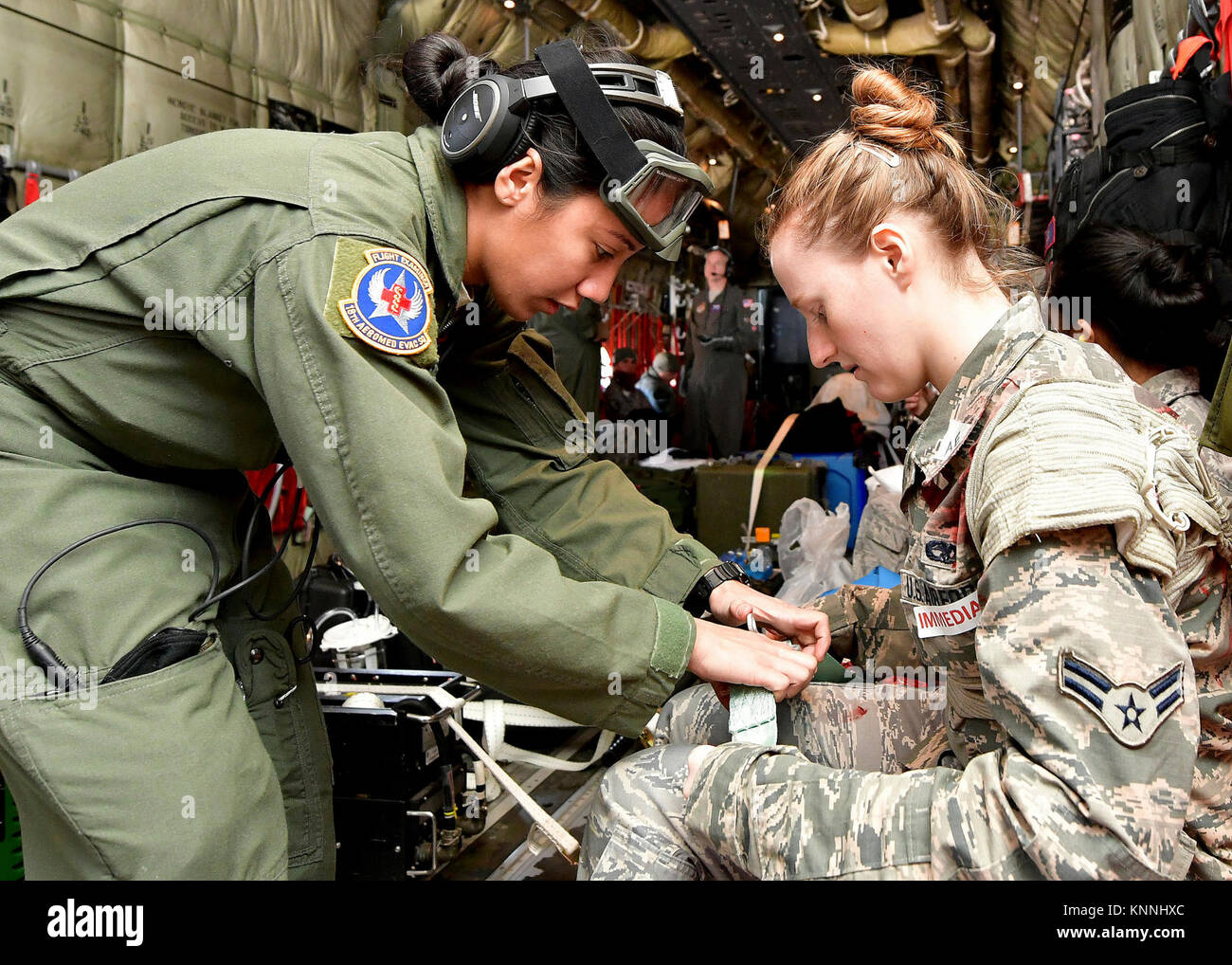 U.S. Air Force Staff Sgt. Andrea Miles, 18th Aerospace Medicine ...