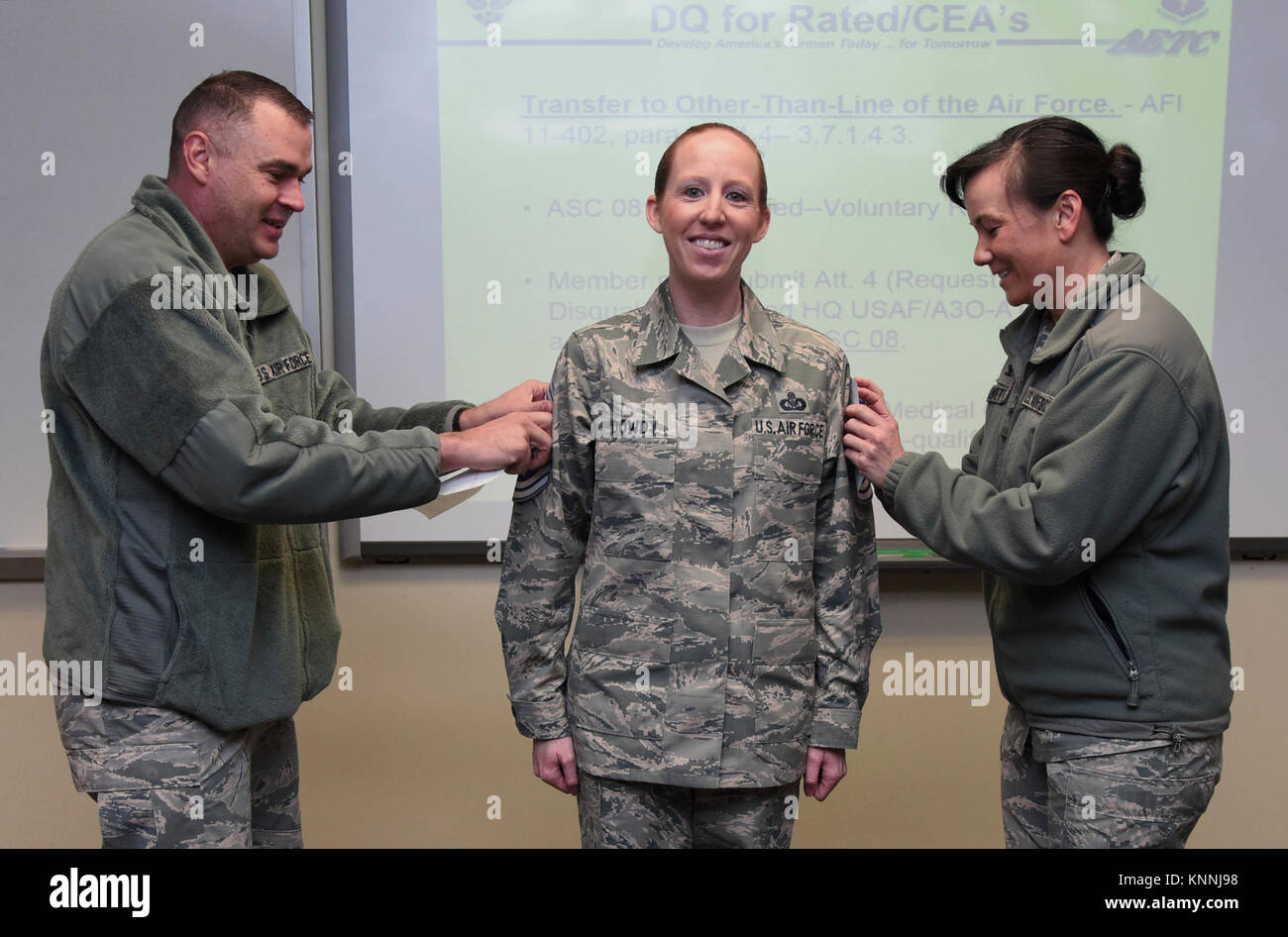 Chief Master Sgt. Leonard Trombley, 81st Training Support Squadron ...