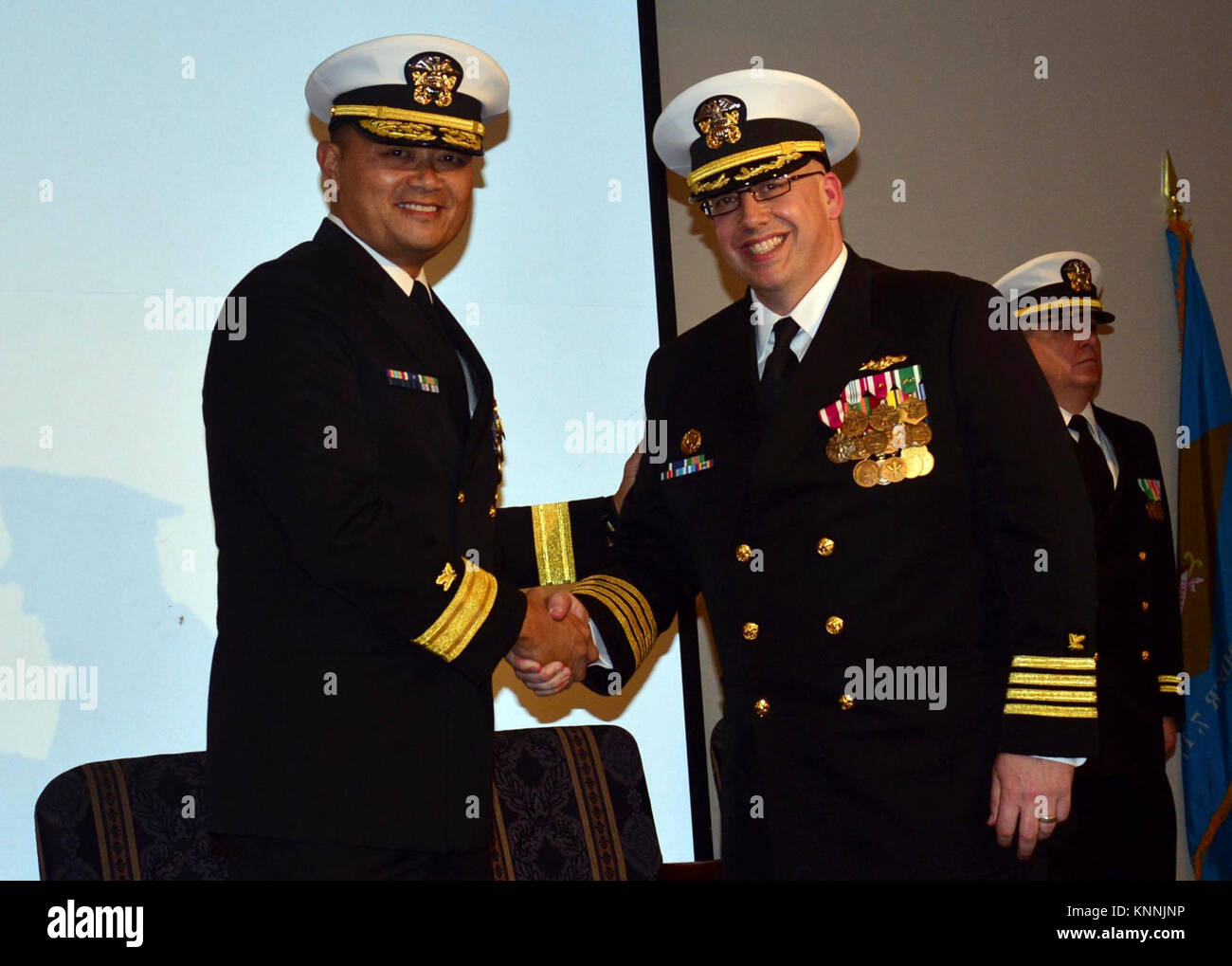 NEWPORT NEWS, Va (December 8, 2017) - Rear Admiral Alan J. Reyes ...