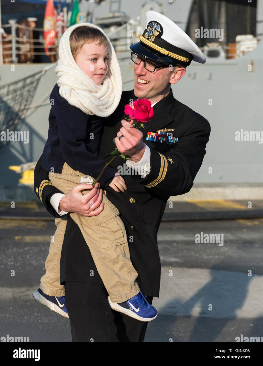 Everett, Washington (December 10, 2017) Lieutenant Marc Oswald, the ...