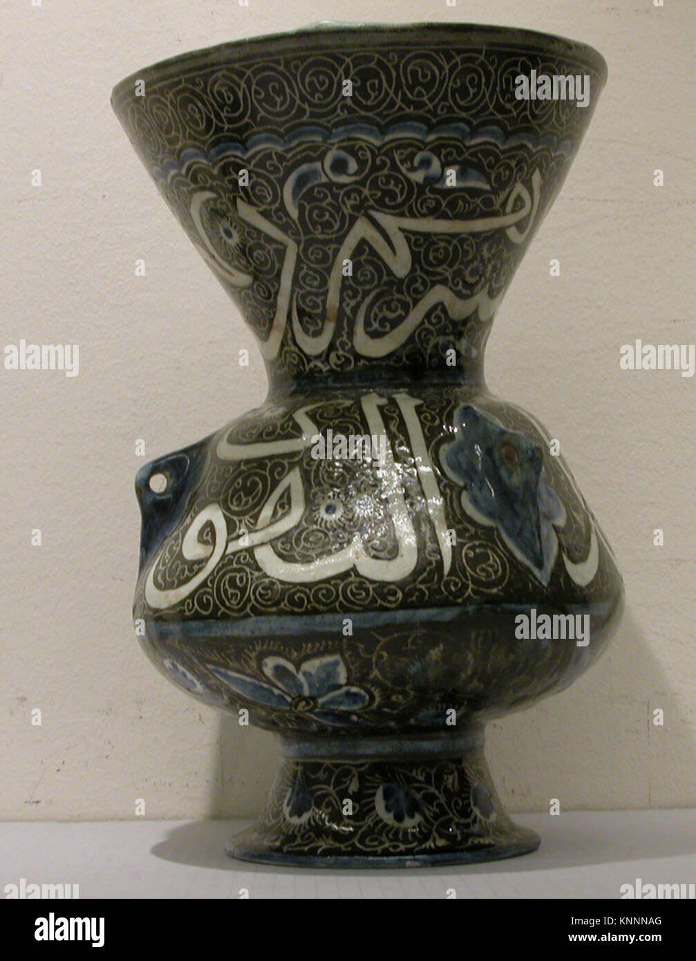 Ceramic Mosque Lamp MET sf91-1-95a 444448 Stock Photo - Alamy