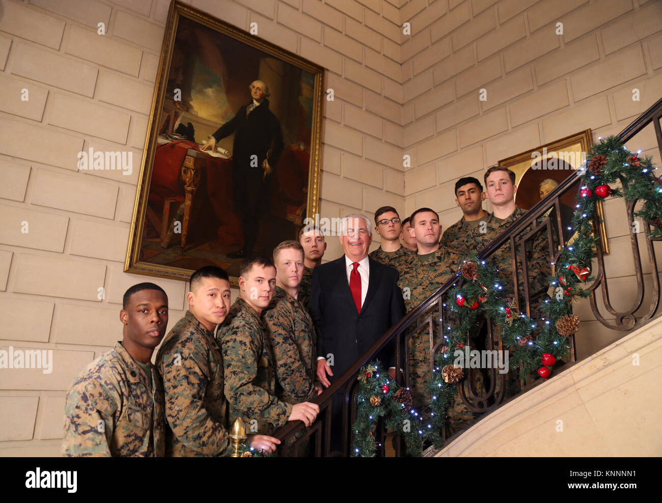 Secretary Tillerson Meets With Members of the Marine Security ...