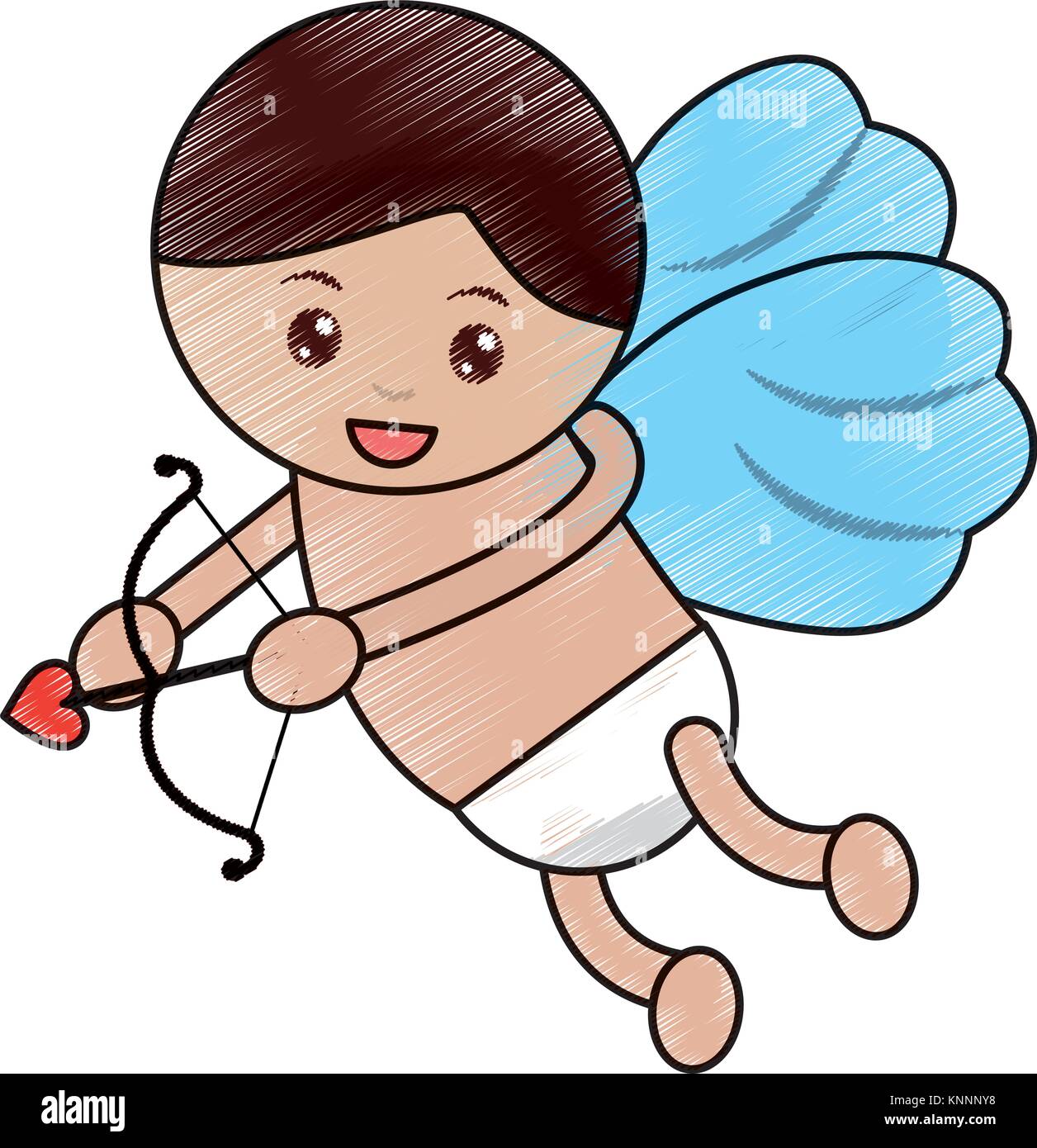 Beautiful man angel Stock Vector Images - Alamy