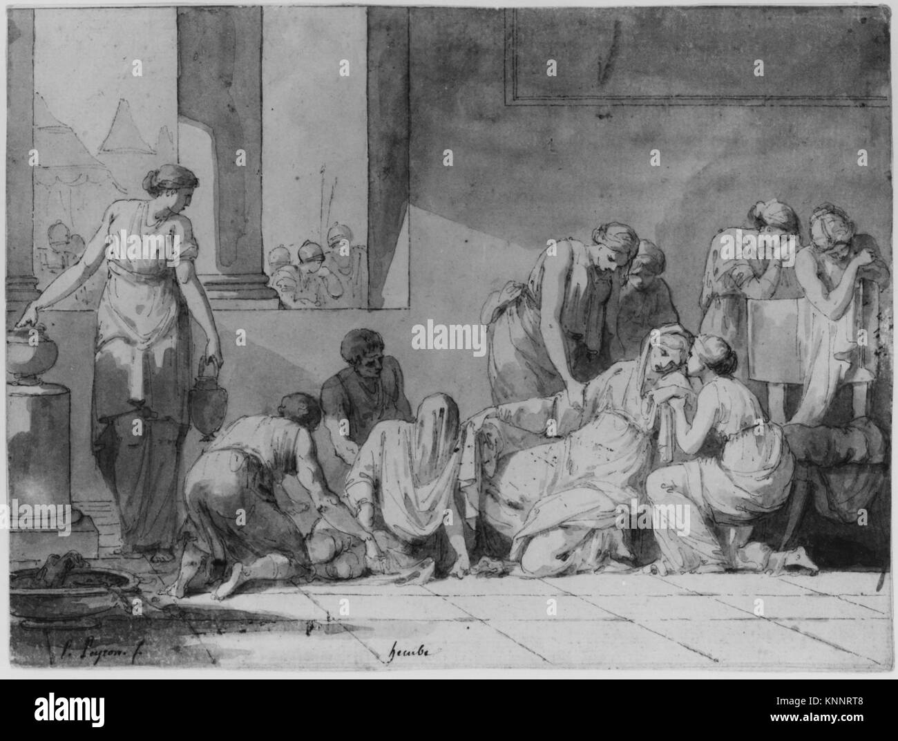 Hecuba Black and White Stock Photos & Images - Alamy