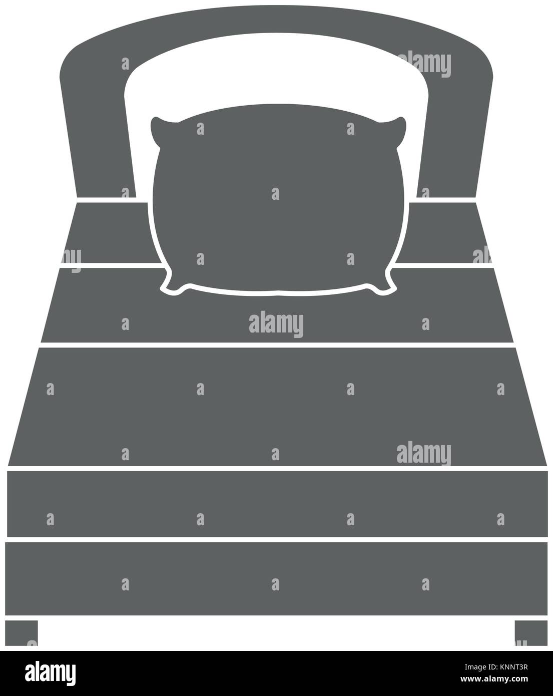 comfortable bed isolated icon vector illustration design Stock Vector ...