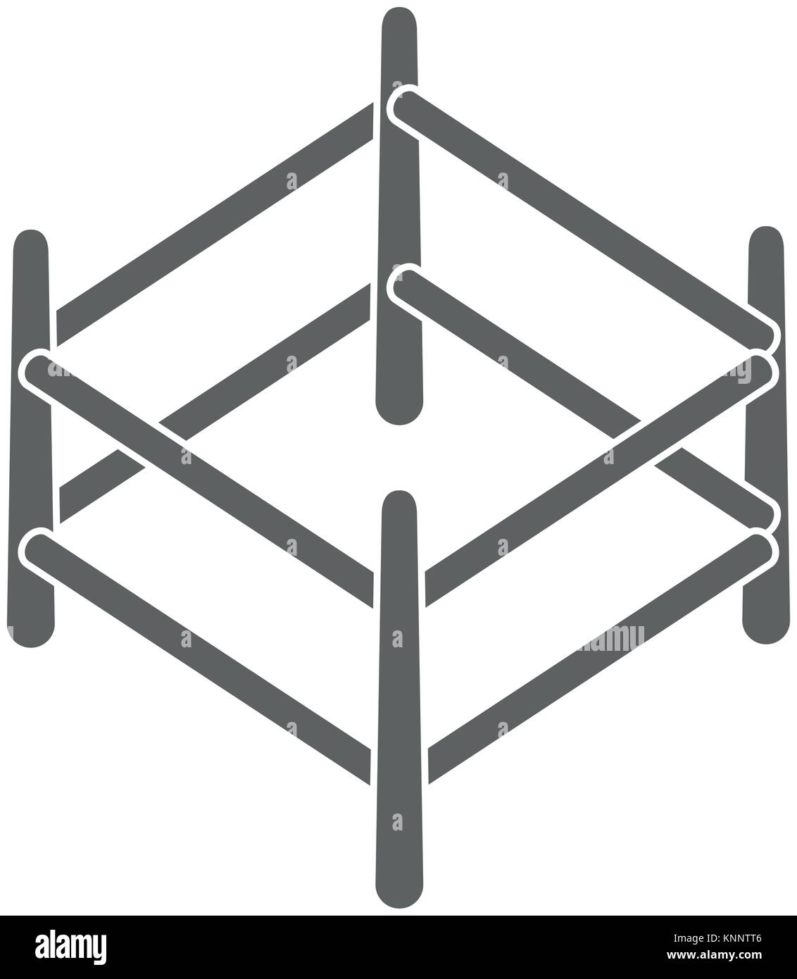 wooden corral isolated icon vector illustration design Stock Vector ...