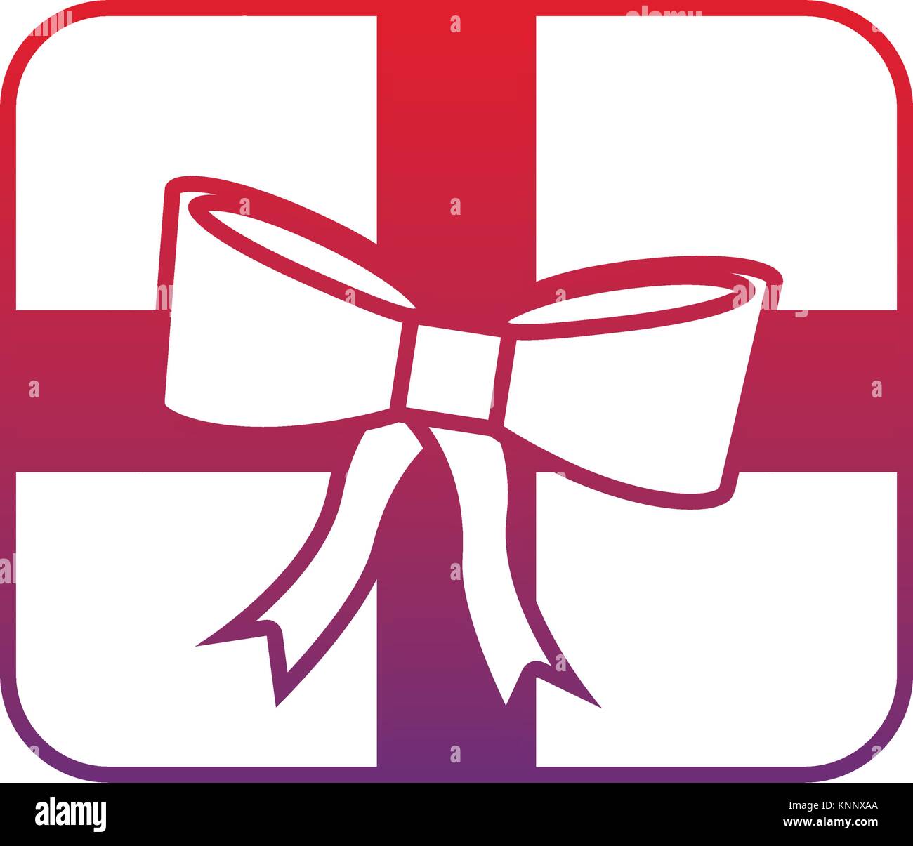 gift box present top view decoration Stock Vector Image & Art - Alamy