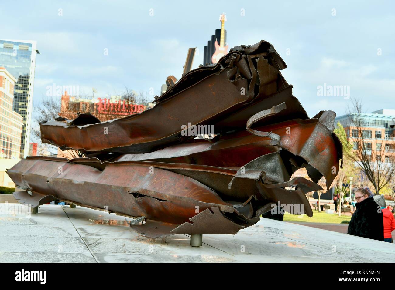 World trade center of Baltimore memorial, MD, USA Stock Photo - Alamy
