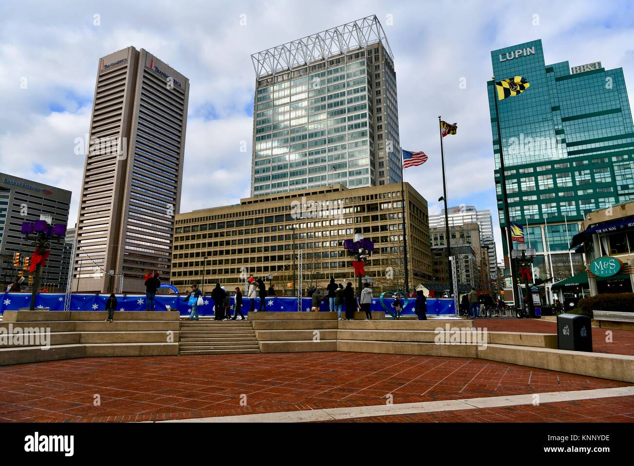 Downtown baltimore hi-res stock photography and images - Alamy