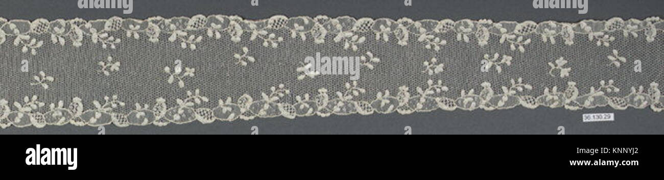 Flouncing (quille or lappet) MET DP5385 226049 Stock Photo - Alamy