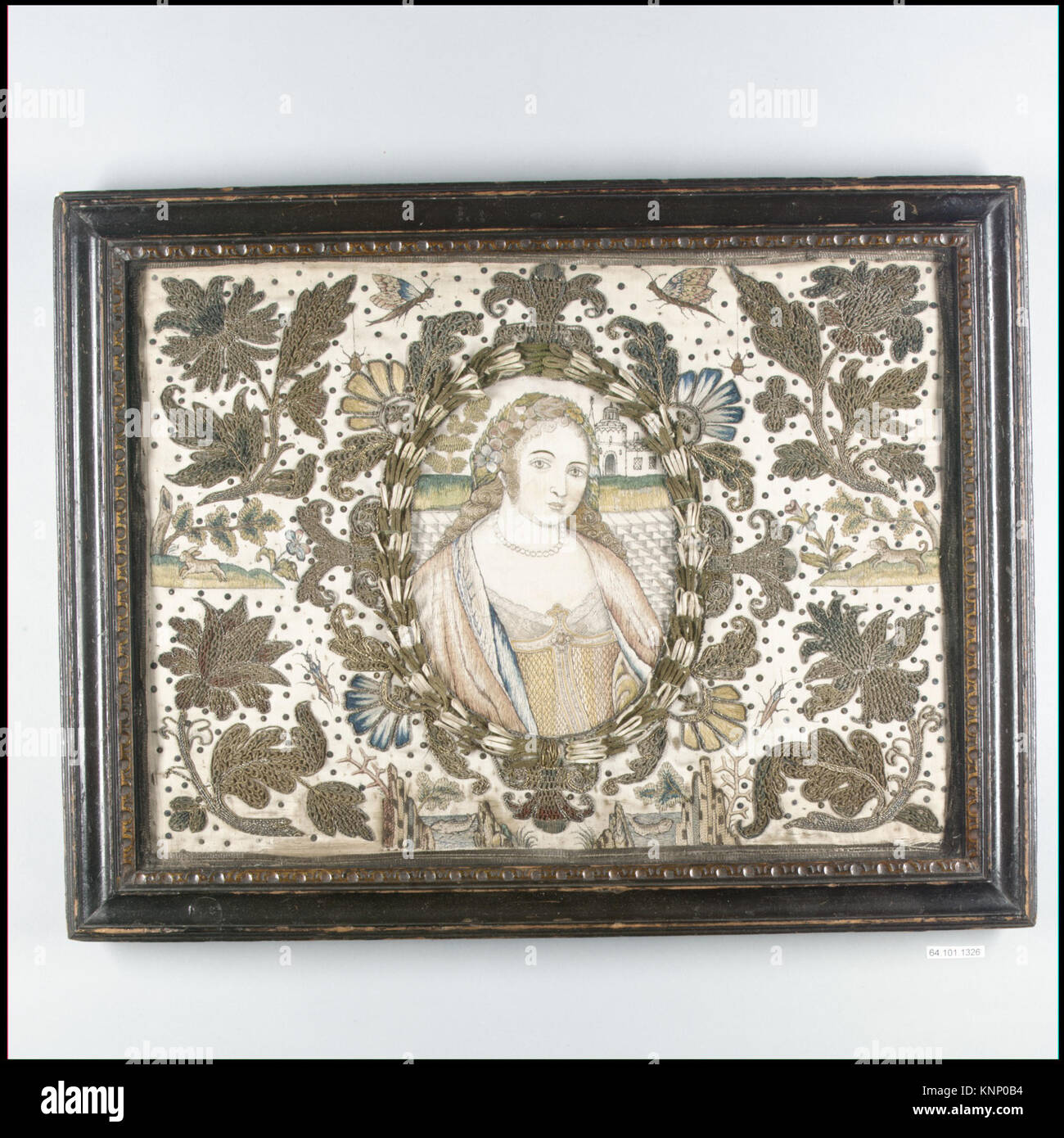 This portrait of Elizabeth Coombe depicts her attire, hairstyle, and ...