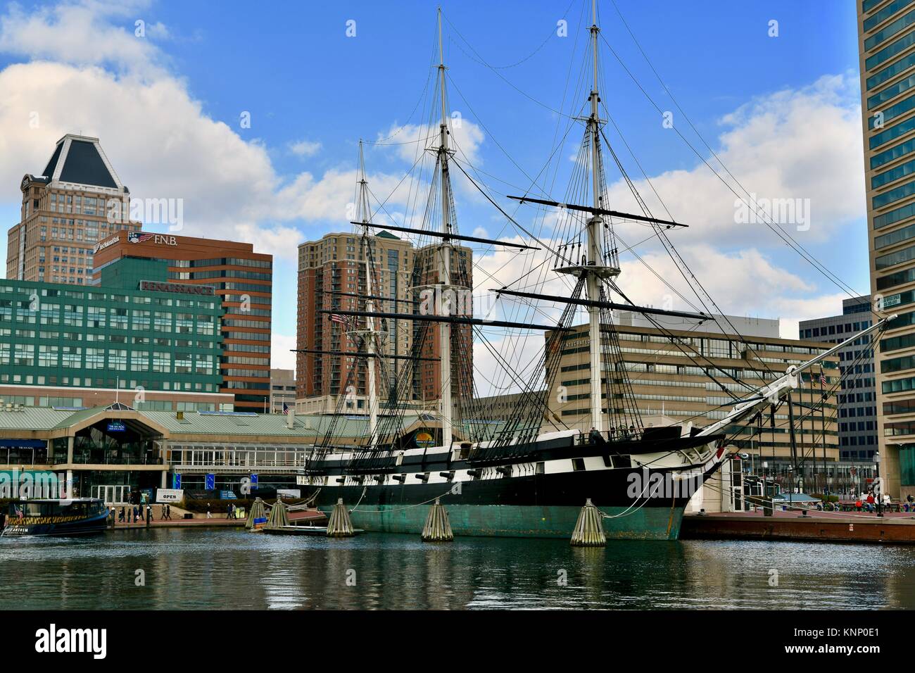USS Constellation Navy warship, Baltimore, MD, USA Stock Photo - Alamy