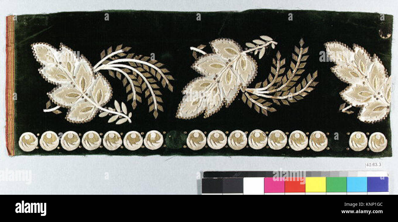 Dress Border MET DP2189 226470 Stock Photo - Alamy