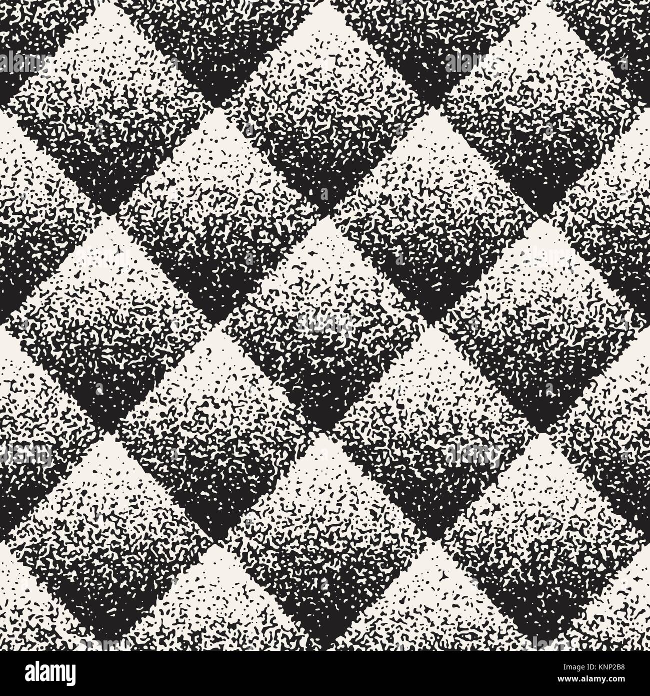 Abstract noisy textured geometric shapes background. Vector seamless ...