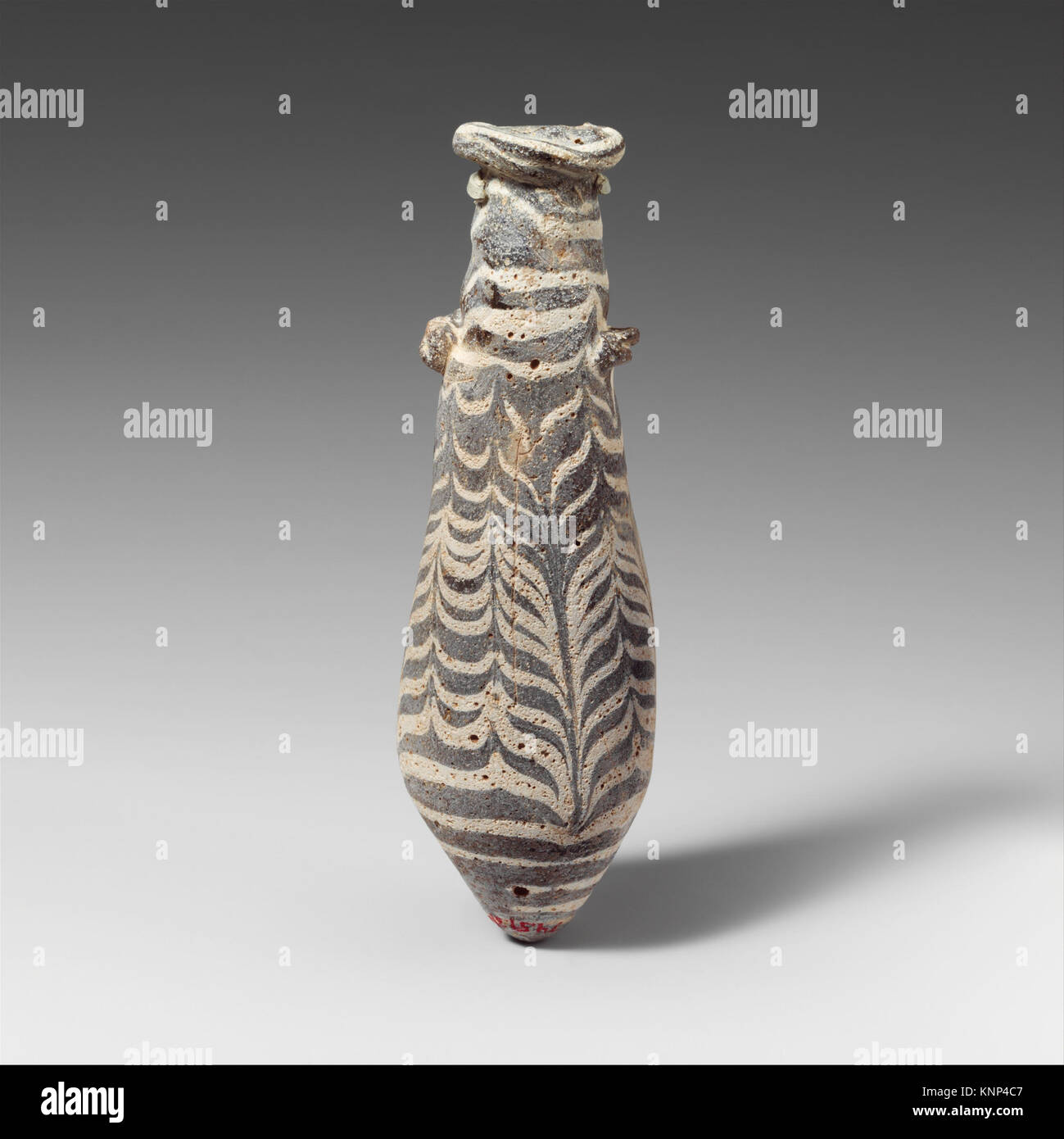 Glass alabastron (perfume bottle) MET DP151186 239904 Stock Photo - Alamy