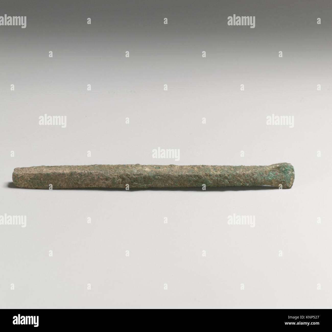 Image of a historical book showing a chisel, catalog number MET DP21055 ...
