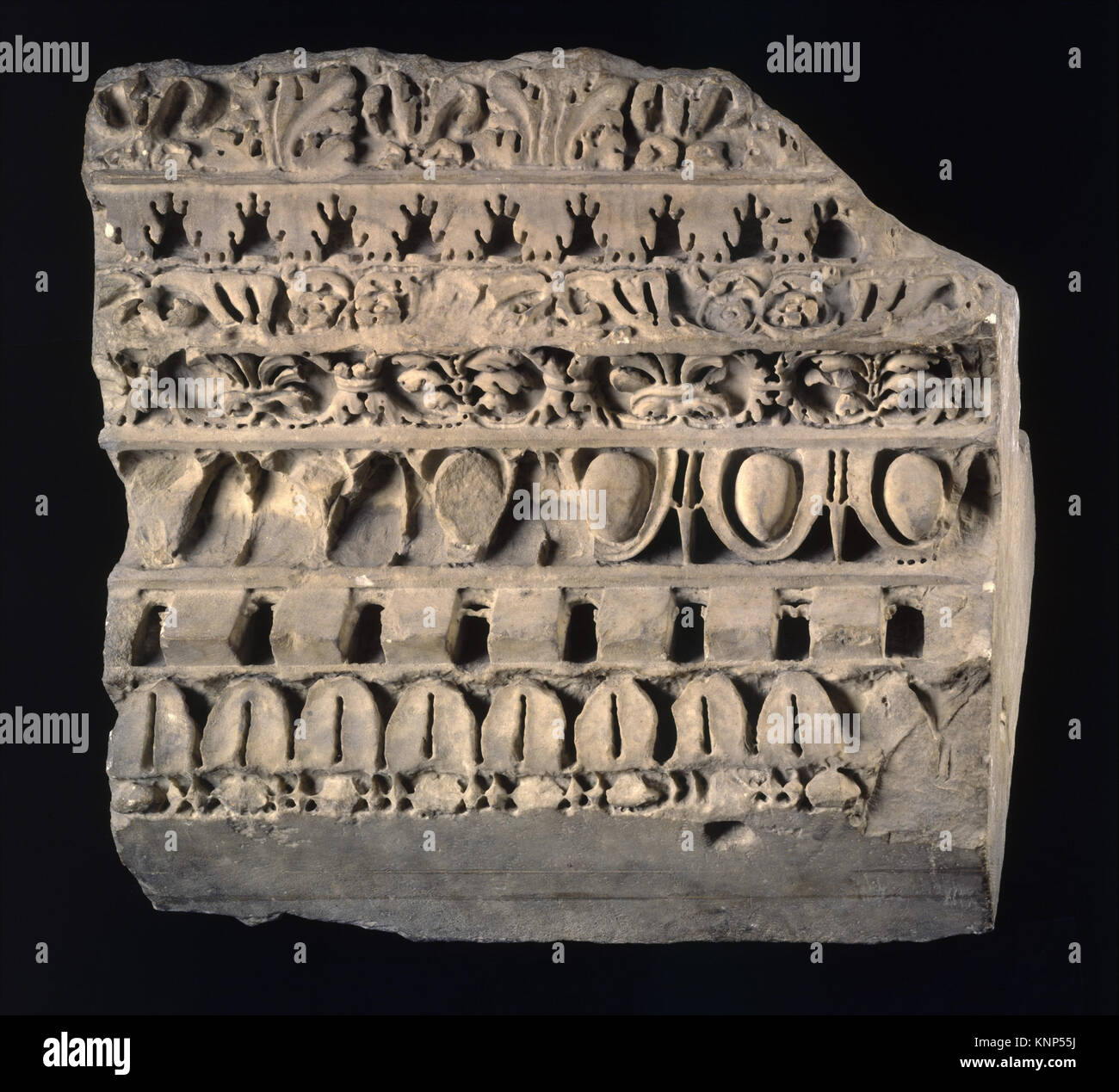 Five marble architectural fragments MET DT259206 247174 Stock Photo - Alamy