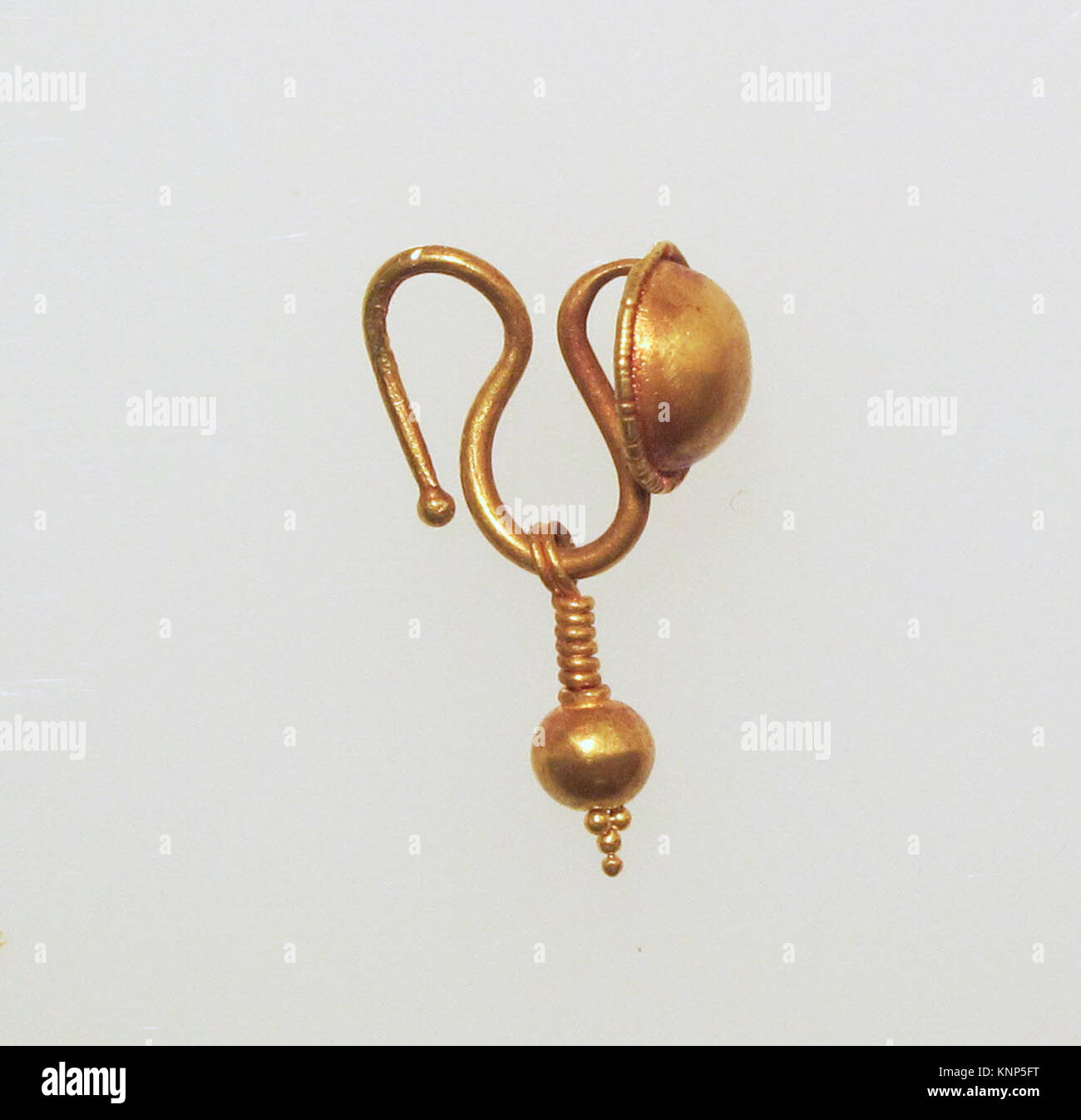 Earring-hook type with disc and beaded rim MET sf74513970 243386 Stock ...