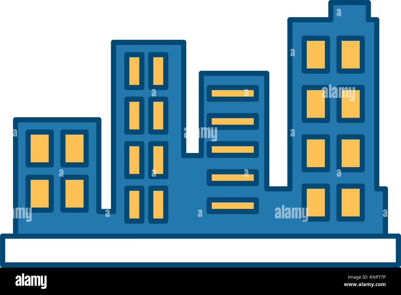 City buildings symbol Stock Vector Image & Art - Alamy