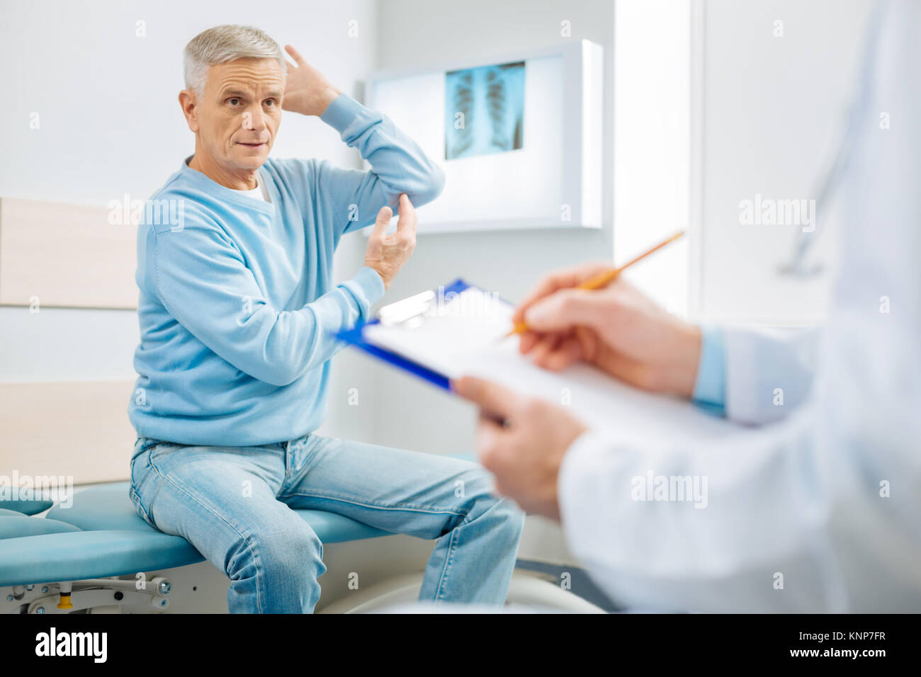 Pointing With Elbow High Resolution Stock Photography and Images - Alamy