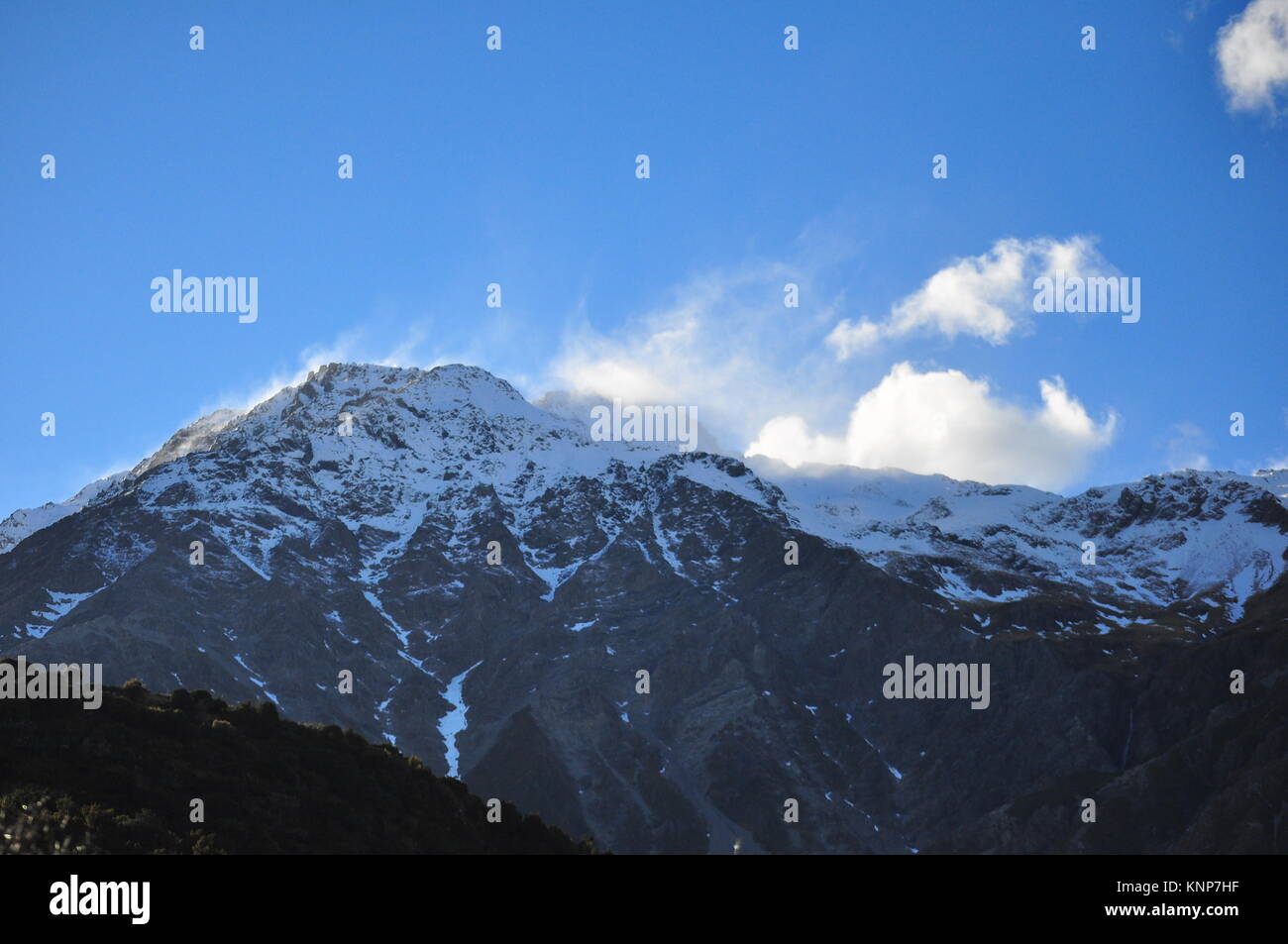 Wind on the top of the mountains Stock Photo - Alamy