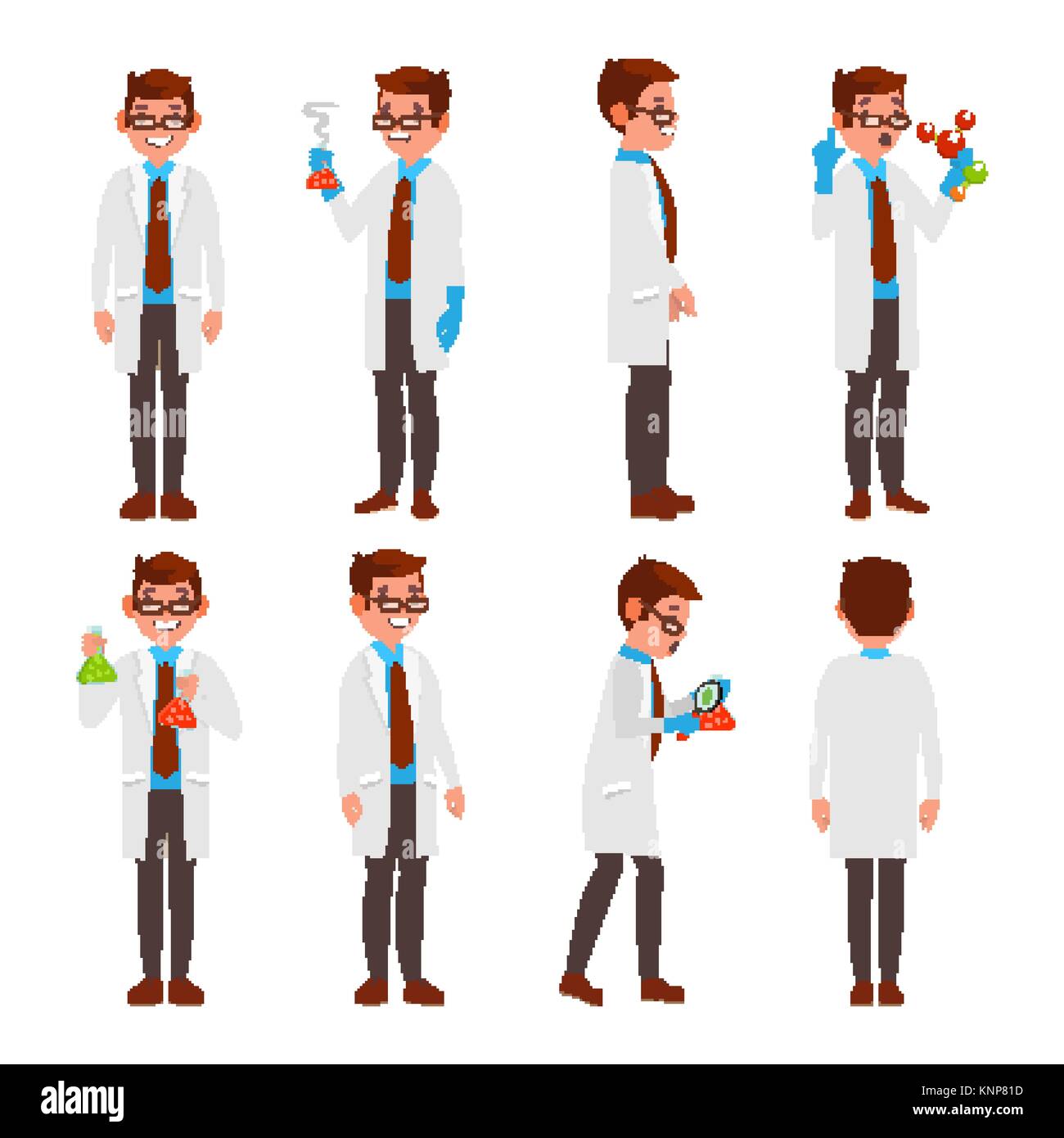 Female Scientist Cartoon High Resolution Stock Photography and Images ...
