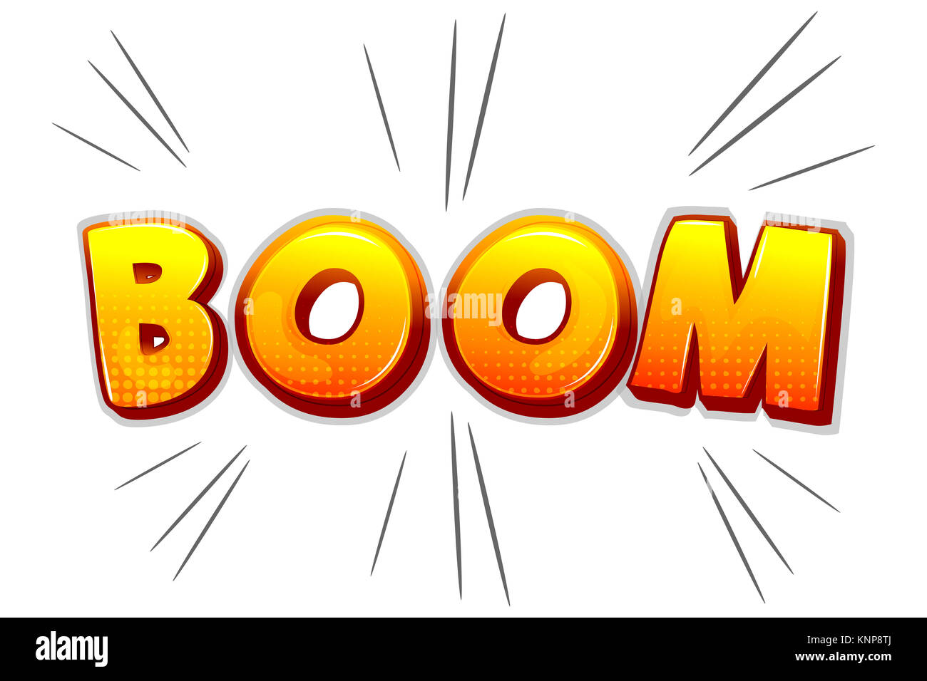 Boom boom word Cut Out Stock Images & Pictures - Alamy