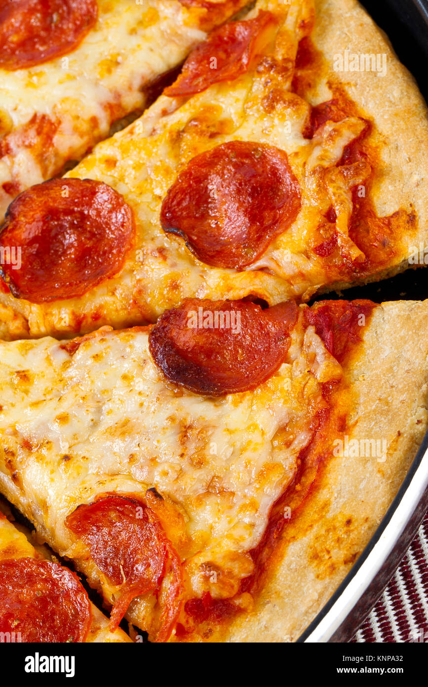 cropped image of a pizza Stock Photo - Alamy