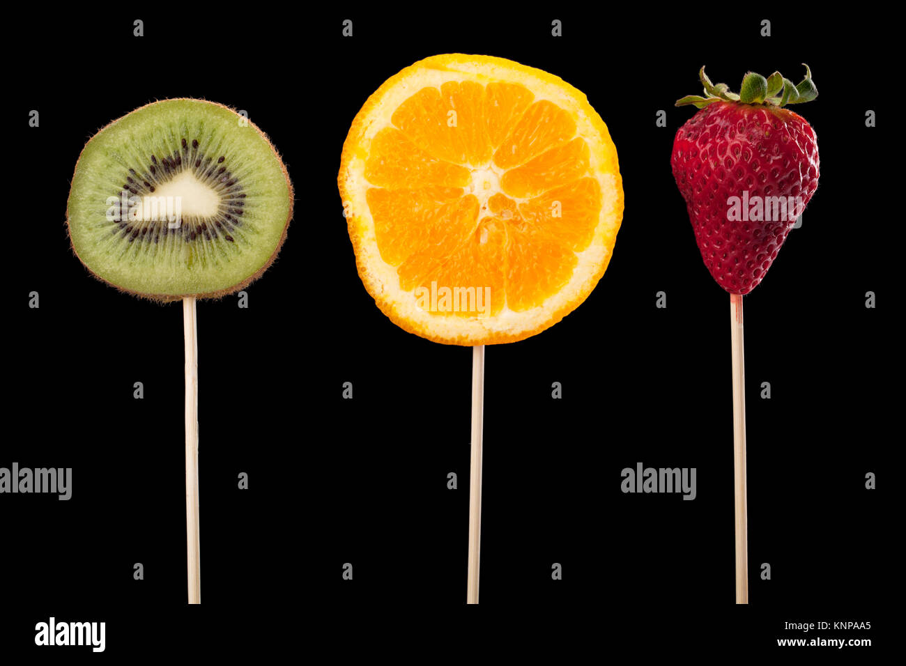 fruits on stick Stock Photo - Alamy