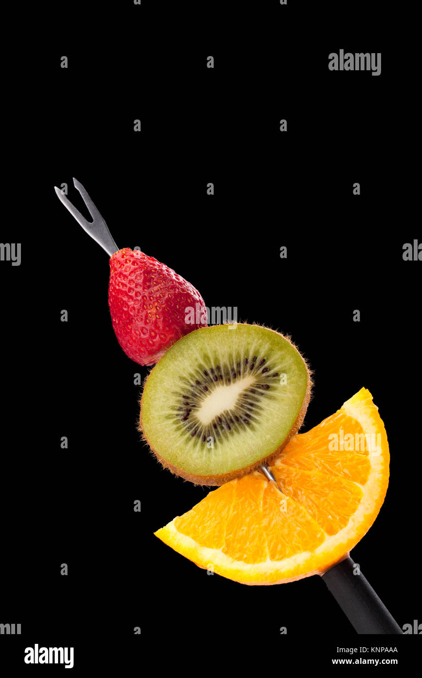 fruits on the stick Stock Photo - Alamy
