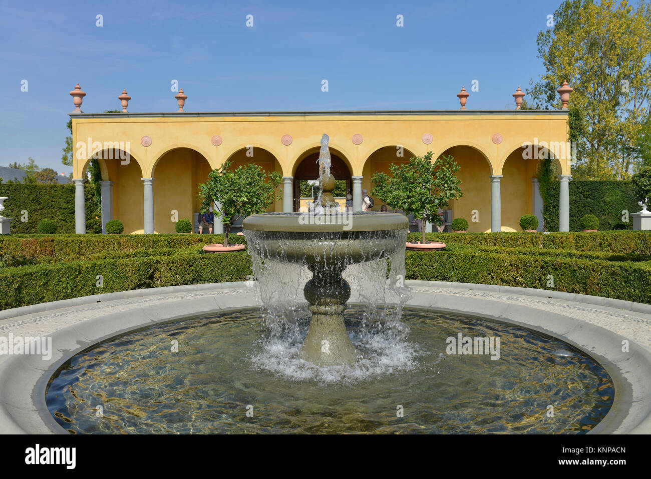 Renaissance garden, IGA, Marzahn, Berlin, Germany, Renaissancegarten ...