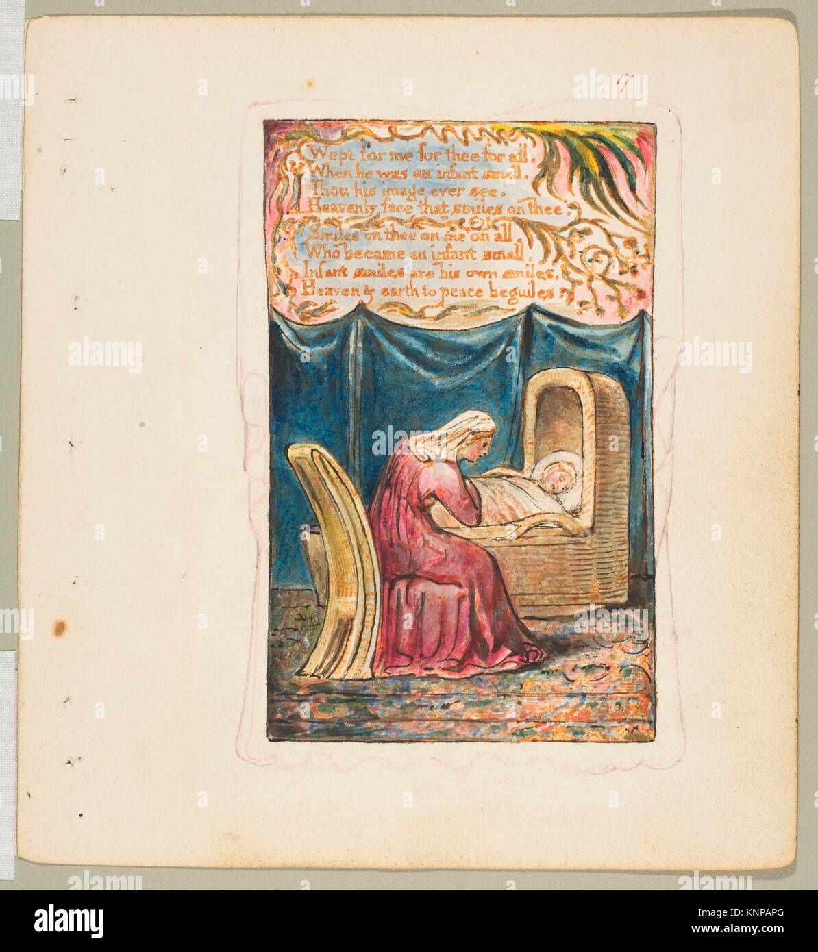 William blake songs innocence plate hi-res stock photography and images ...
