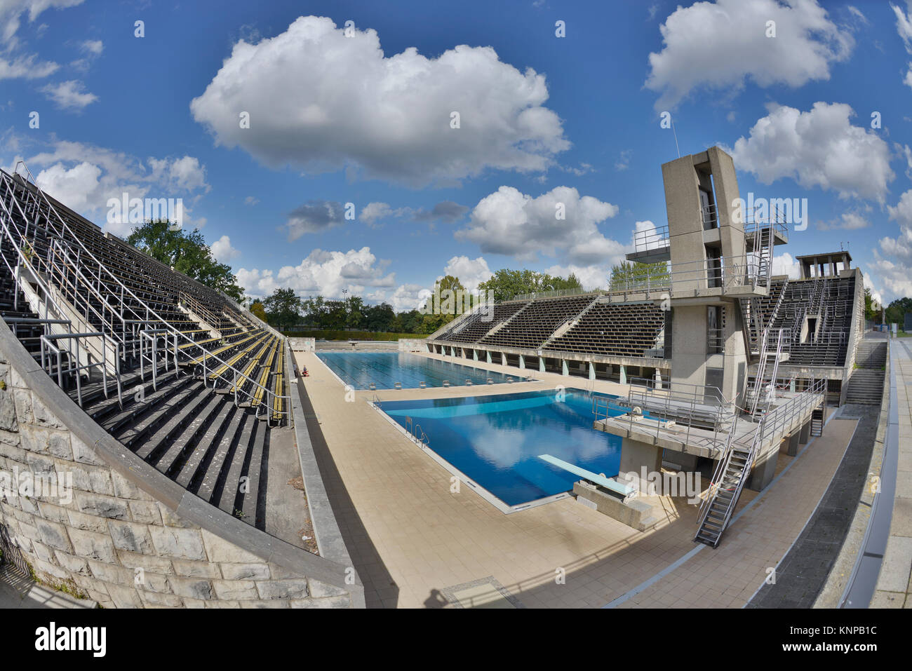 Olympic swimming pool stadium hi-res stock photography and images - Alamy
