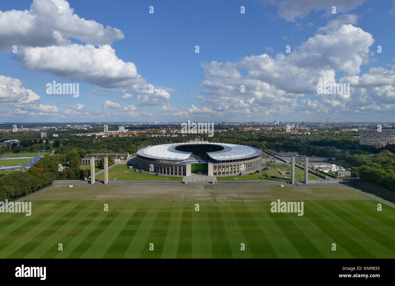 May field, Olympic stadium, Westend, Charlottenburg, Berlin, Germany ...