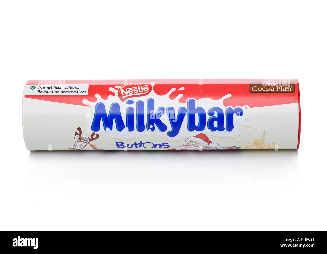 Milkybar white chocolate buttons hi-res stock photography and images ...
