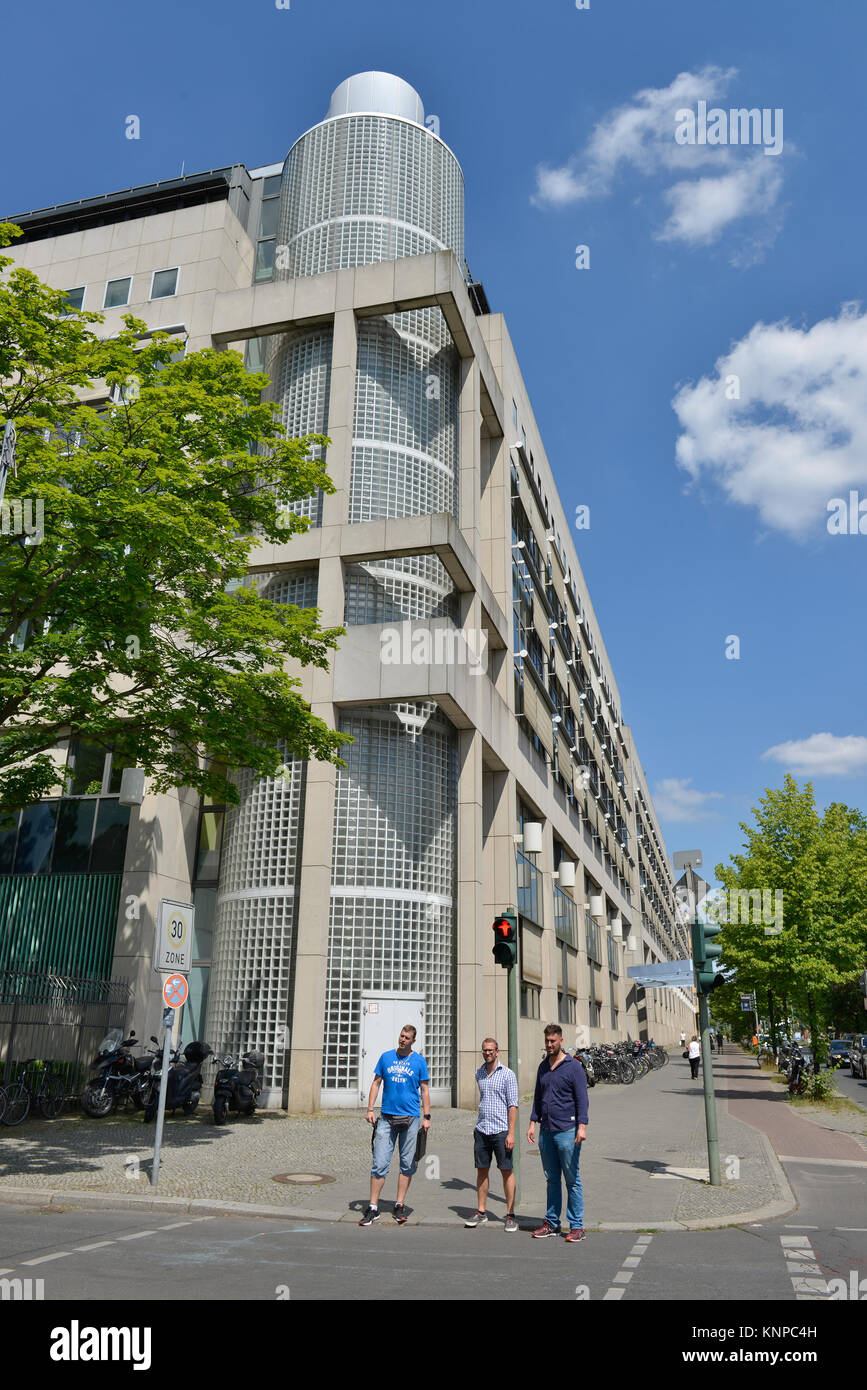 Land criminal office, Tempelhofer dam, temple court, Berlin, Germany ...