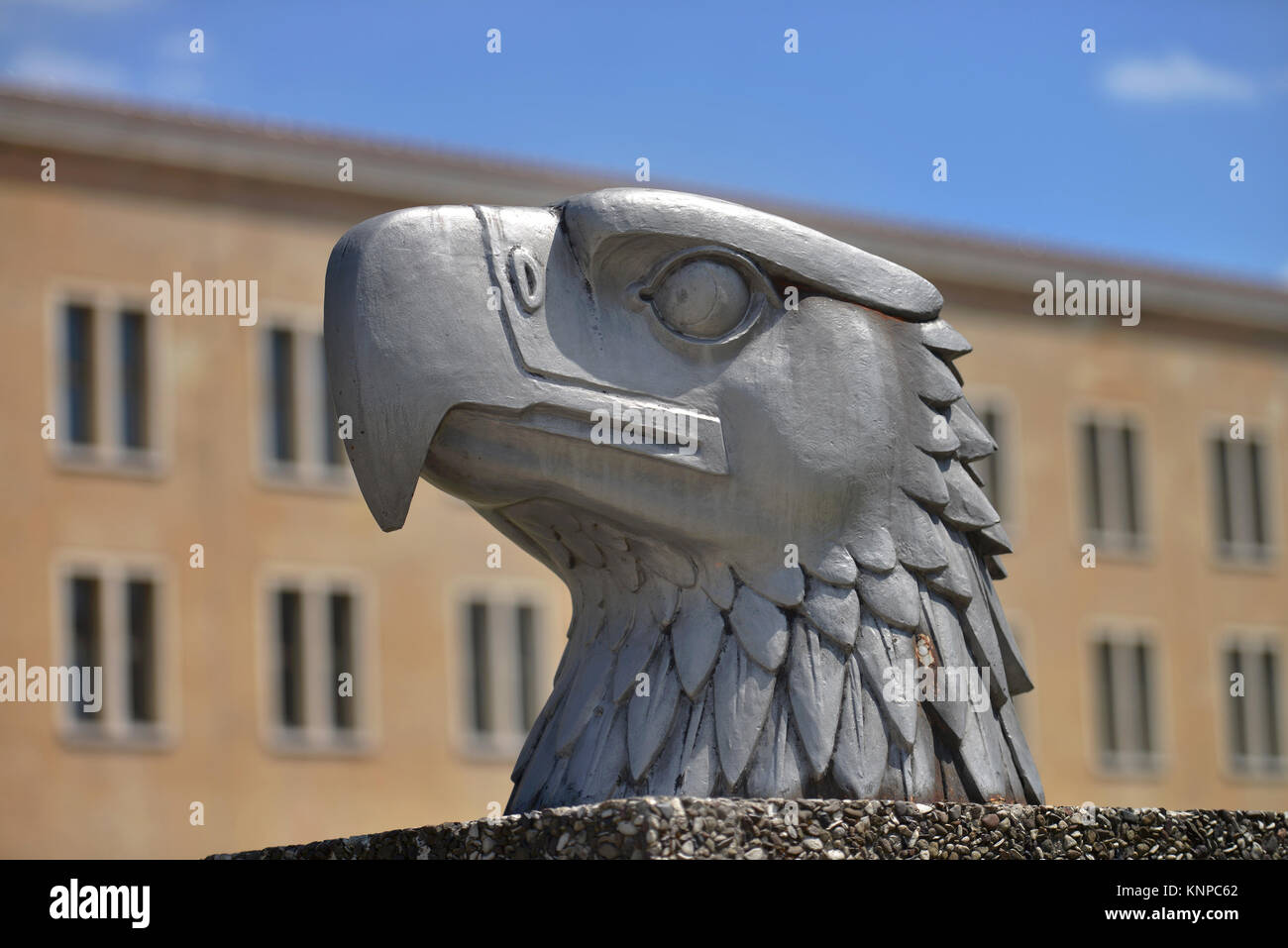 Eagle, Eagle-Square, place of the aerial bridge, temple court, Berlin ...