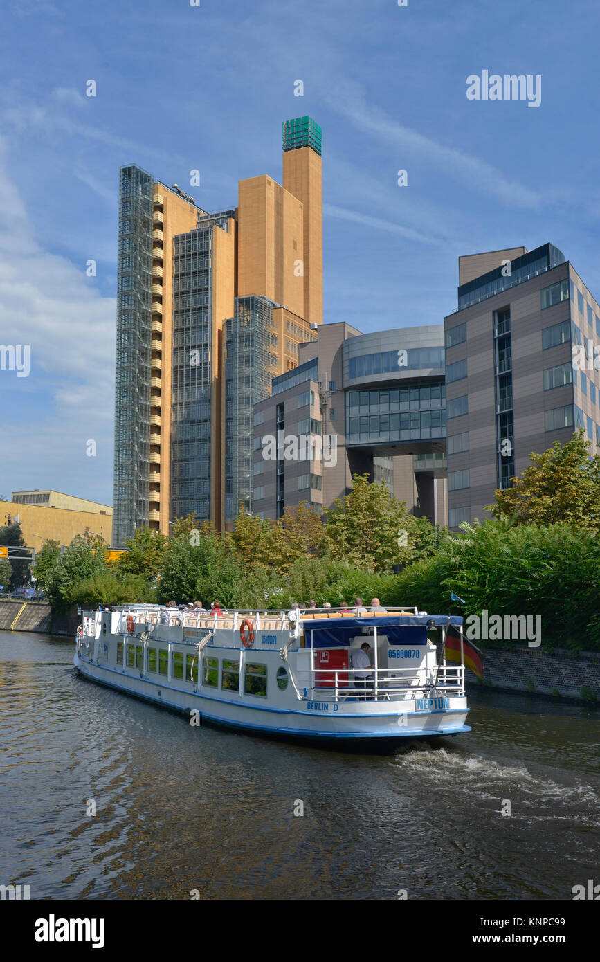 Atrium Tower, Potsdam place, zoo, middle, Berlin, Germany, Potsdamer ...