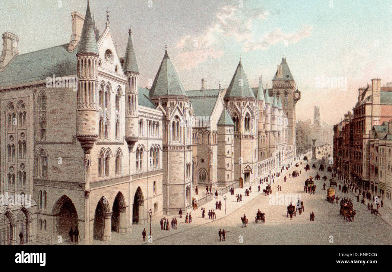 Victorian london street illustration hi-res stock photography and ...