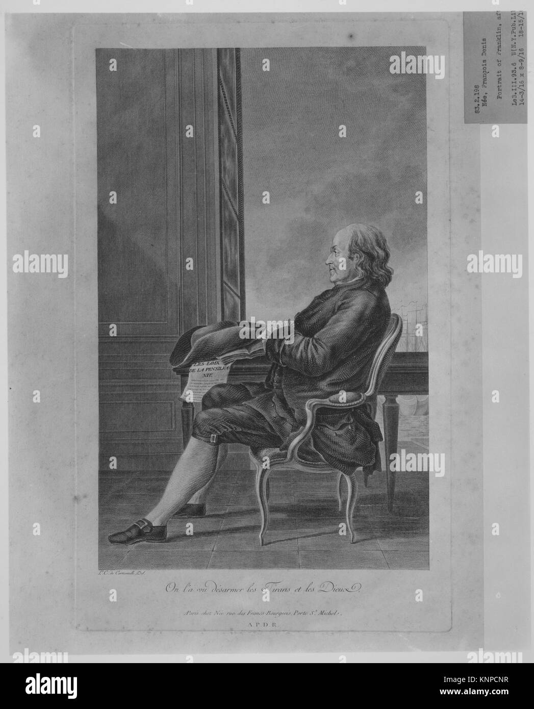 Portrait de benjamin franklin hi-res stock photography and images - Alamy