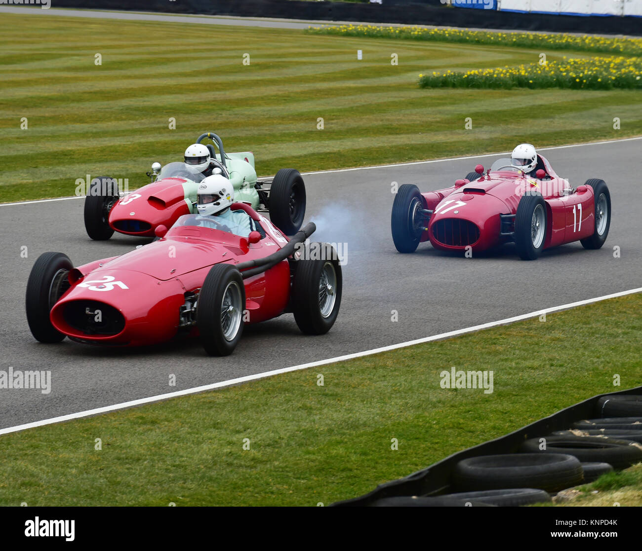 Mark Hales, Maserati 250F, Barry Cannell, Cooper Climax T51, Steve ...