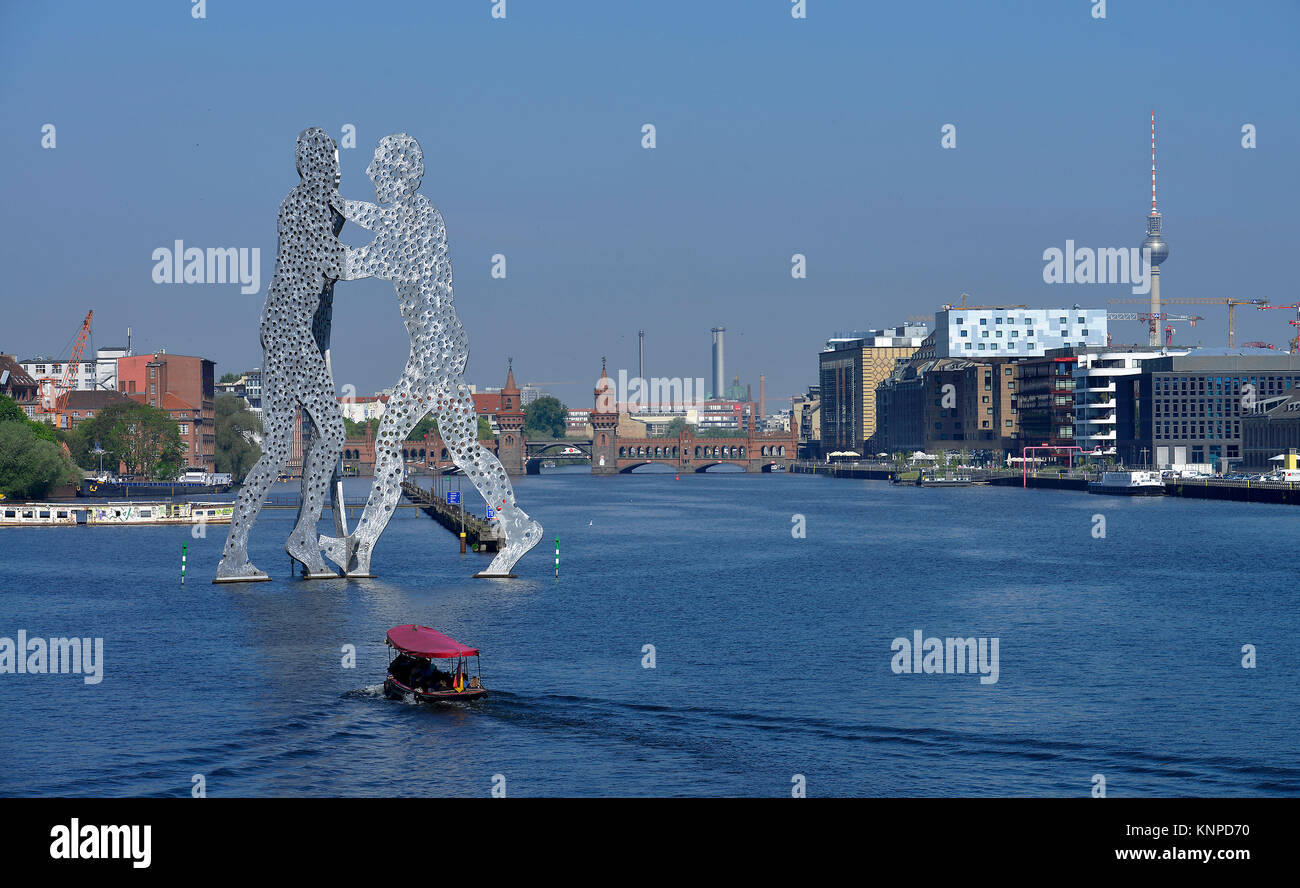Molecule One, the Spree, Treptow, Treptow-Koepenick, Berlin, Germany ...