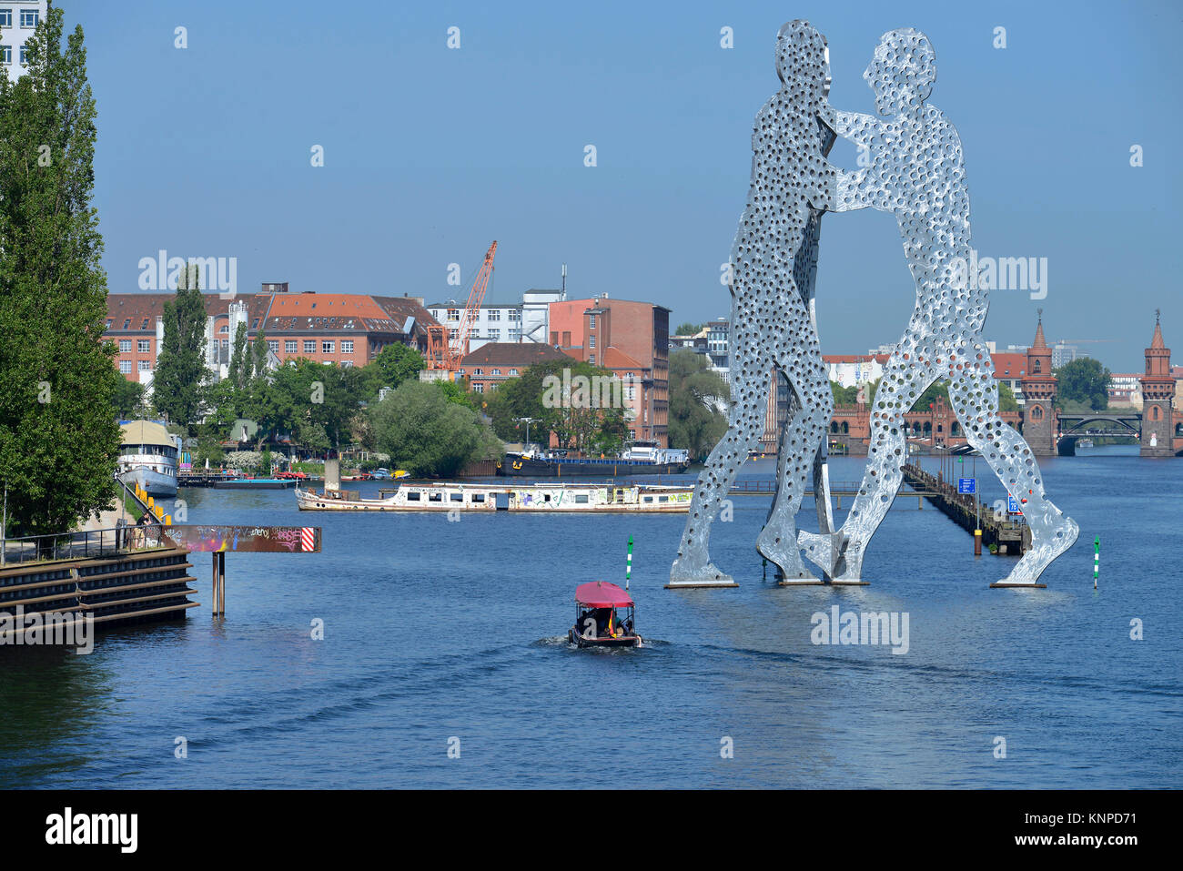 Molecule One, the Spree, Treptow, Treptow-Koepenick, Berlin, Germany ...