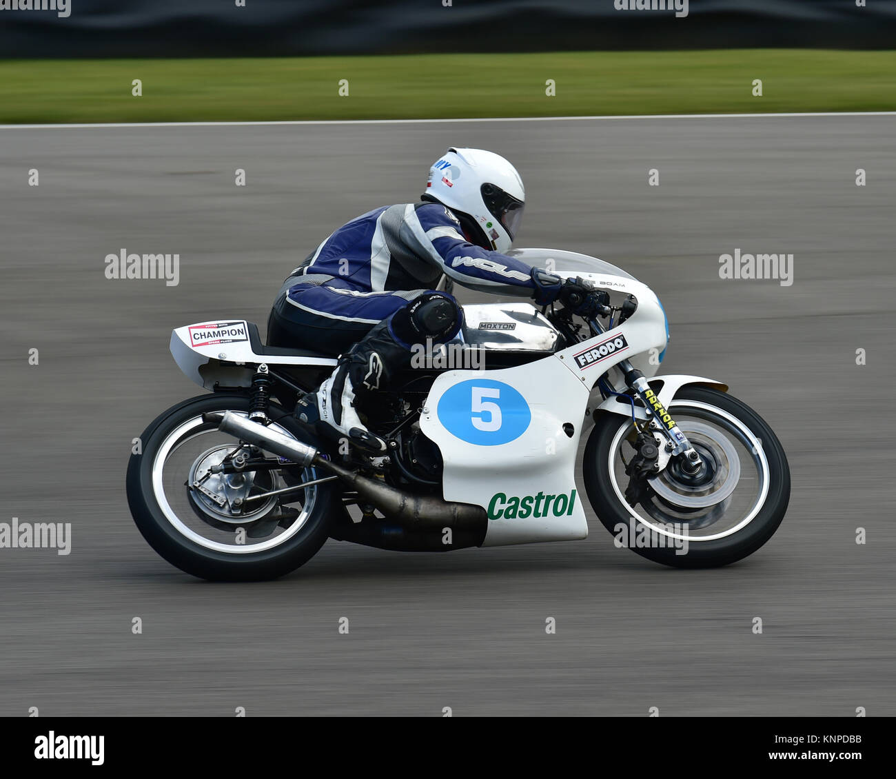 Steve Boam, Maxton Yamaha TZ350, Hailwood Trophy, Goodwood Members ...