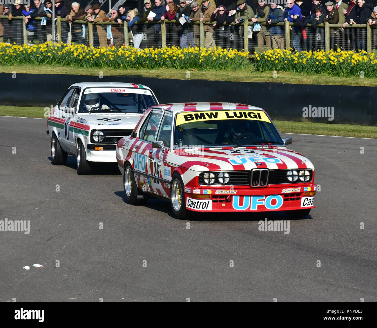 Emanuele Pirro, Gerhard Berger, BMW 530i, Gerry Marshall Trophy ...