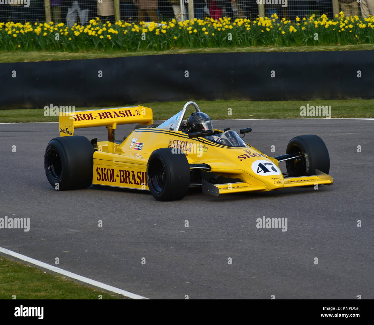 William Lynch, Fittipaldi Cosworth F8, Ground Effect, Grand Prix, demo ...