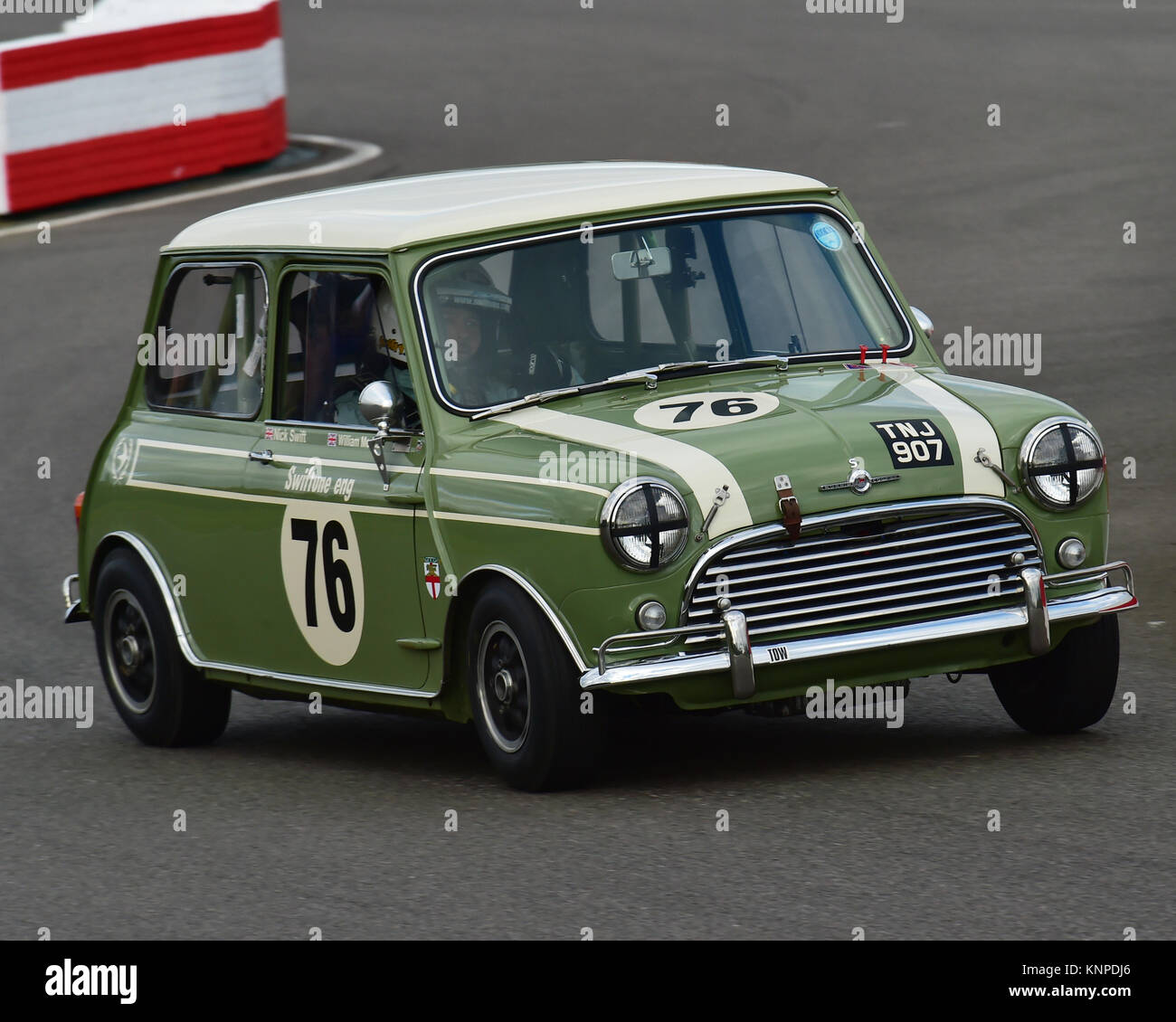 Nick Swift, Morris Mini Cooper S, TNJ 907, Whitmore Cup, Goodwood 74th ...